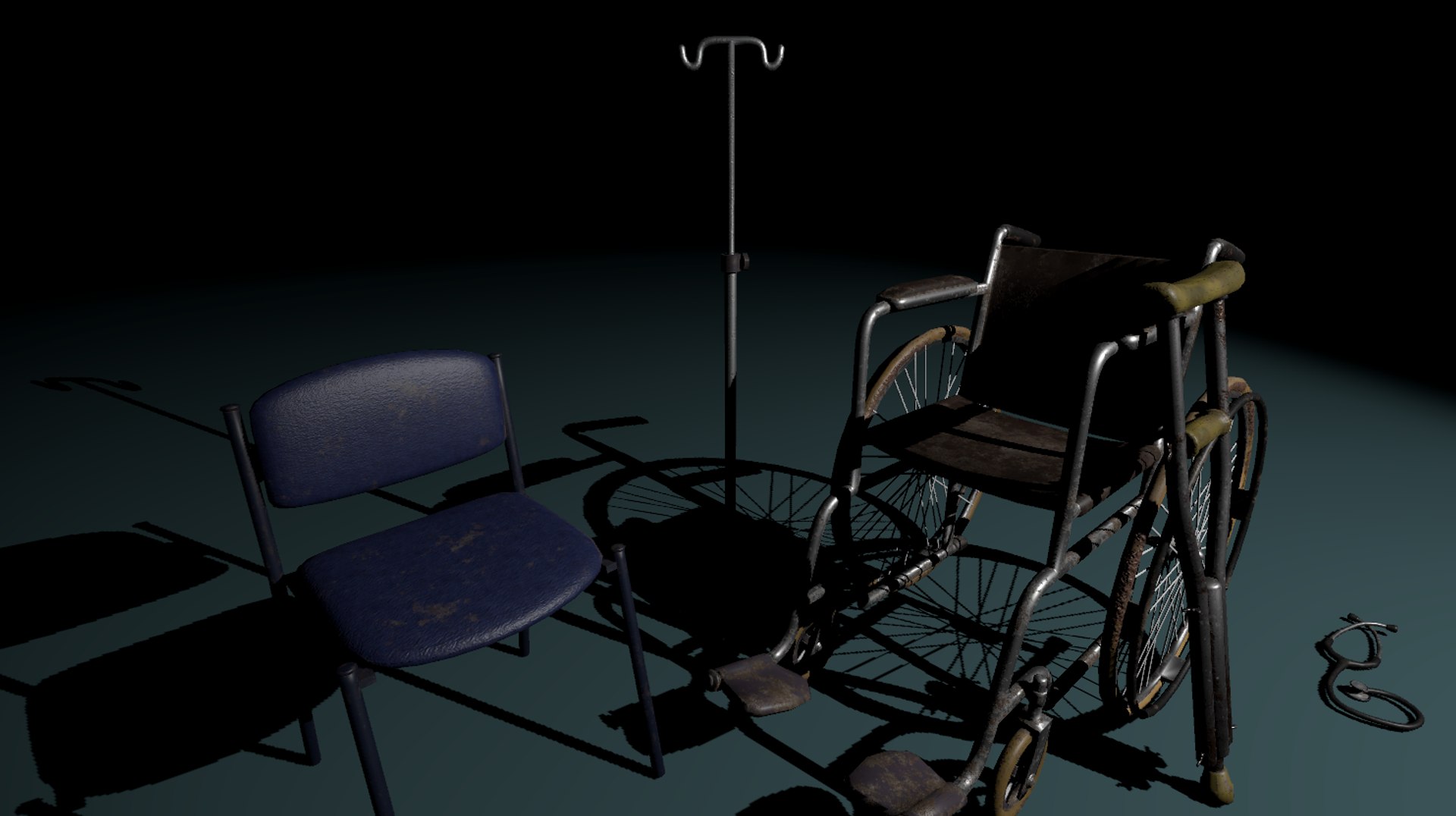 Hospital Props 3D Model - TurboSquid 2115535