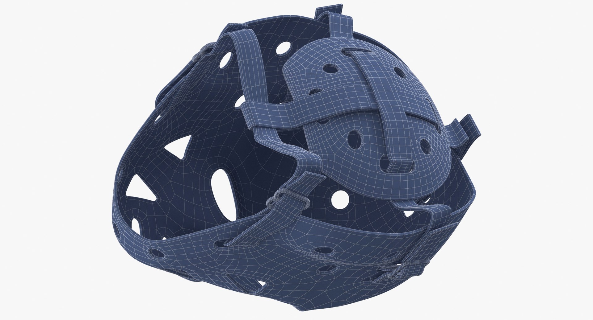 Ice Hockey Goalie Mask 3D Model - TurboSquid 1523420