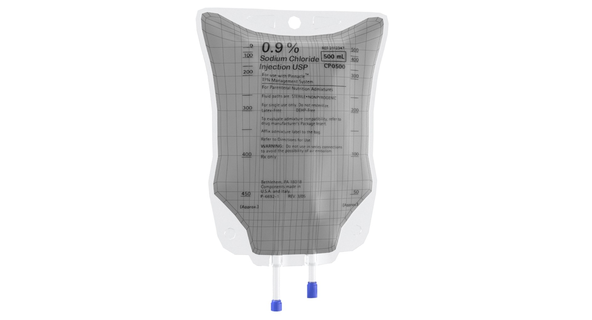 3D Iv Bag - TurboSquid 1427244