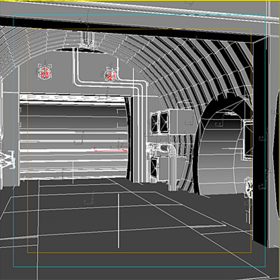 Channel Tunnel Train Stts 3d Model