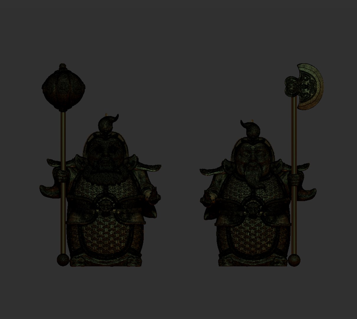 3D Door Gods Highpoly Model - TurboSquid 1610975