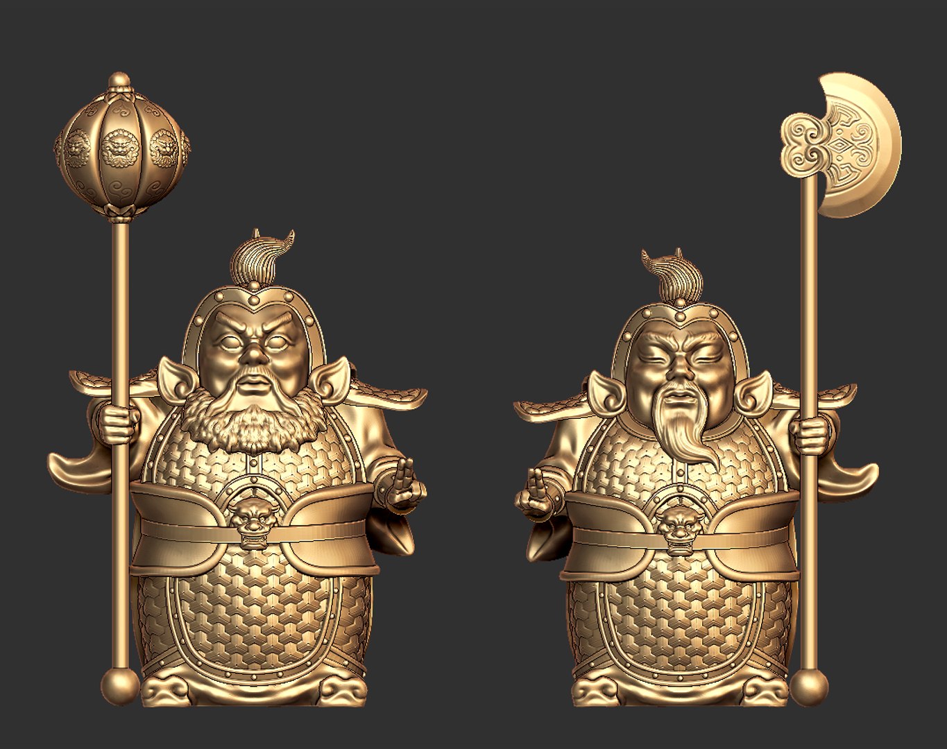 3D Door Gods Highpoly Model - TurboSquid 1610975
