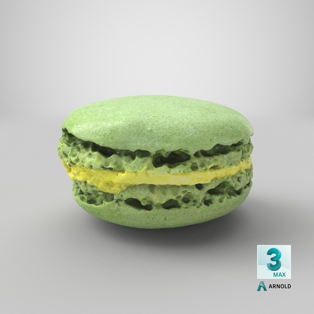 3D Macaroon 01 - TurboSquid 2089582