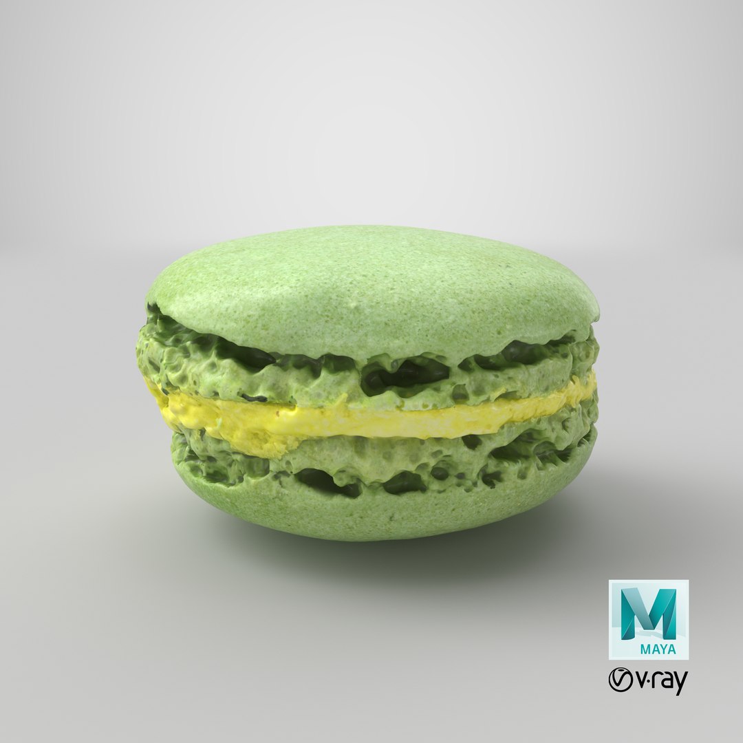 3D Macaroon 01 - TurboSquid 2089582