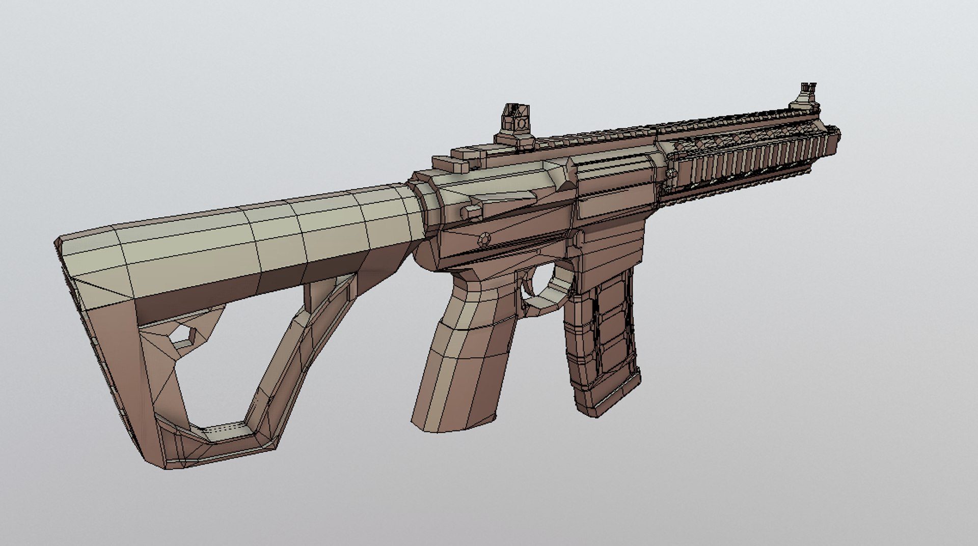 3D Model Mk18 - TurboSquid 1217388