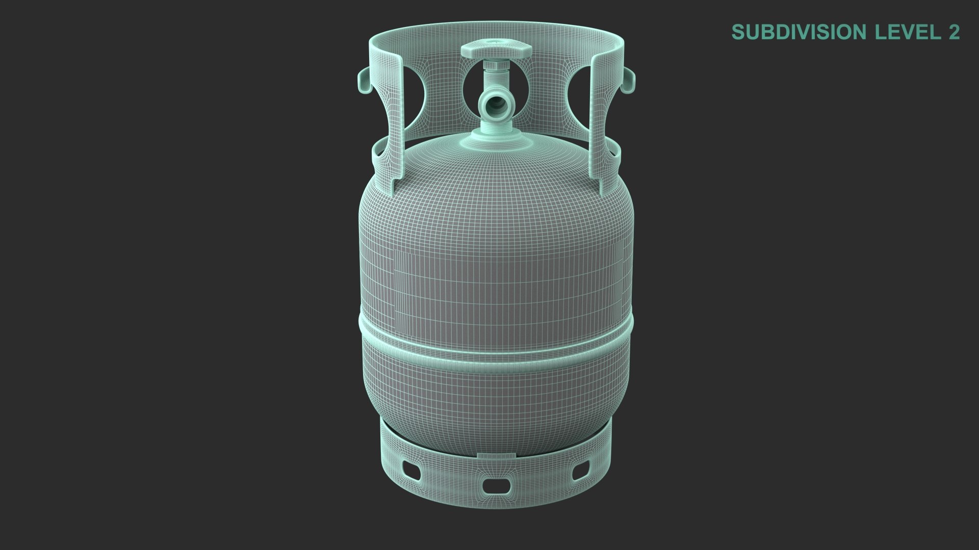 3D Propane Tank - TurboSquid 1924253