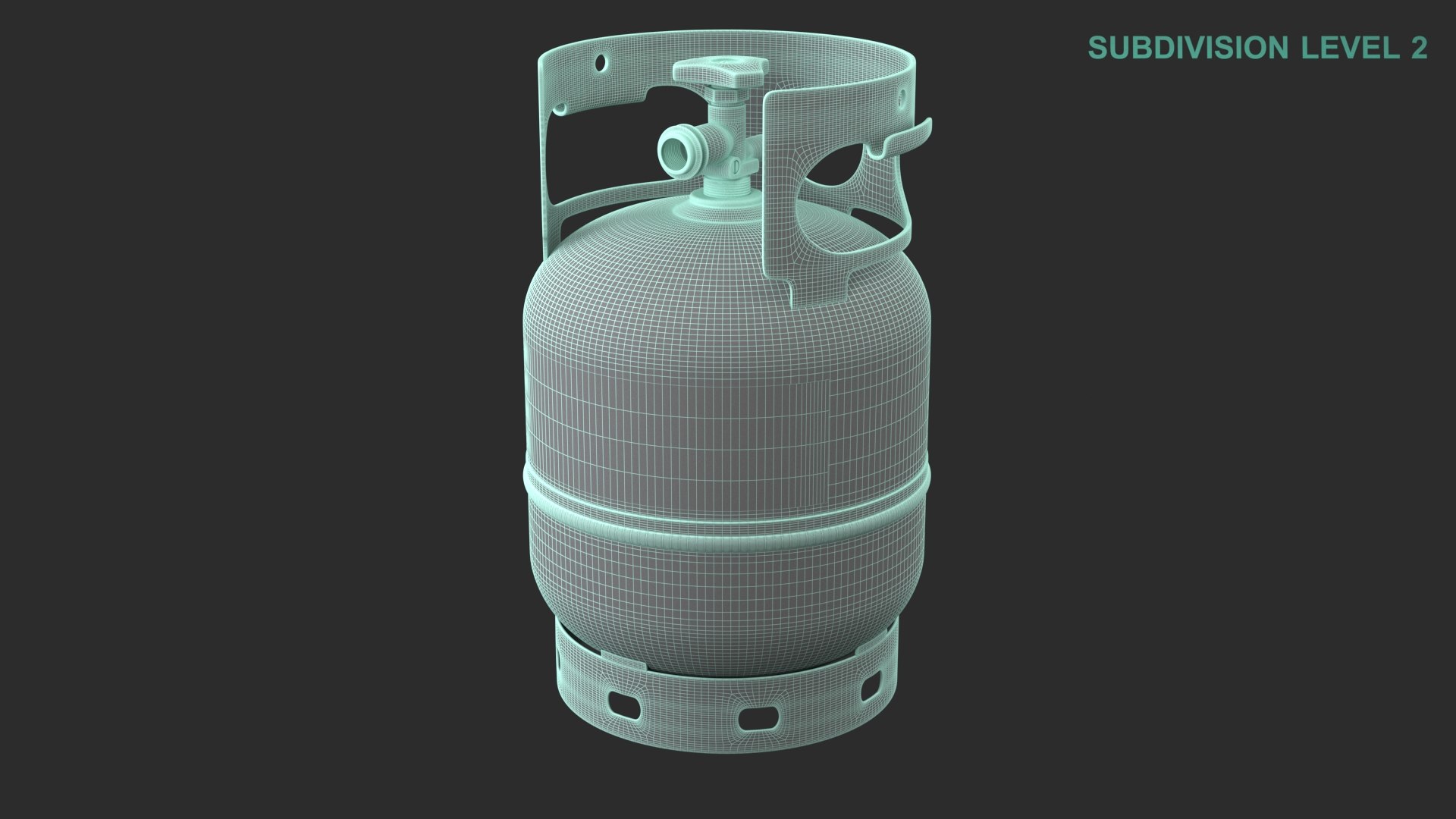 3D Propane Tank - TurboSquid 1924253