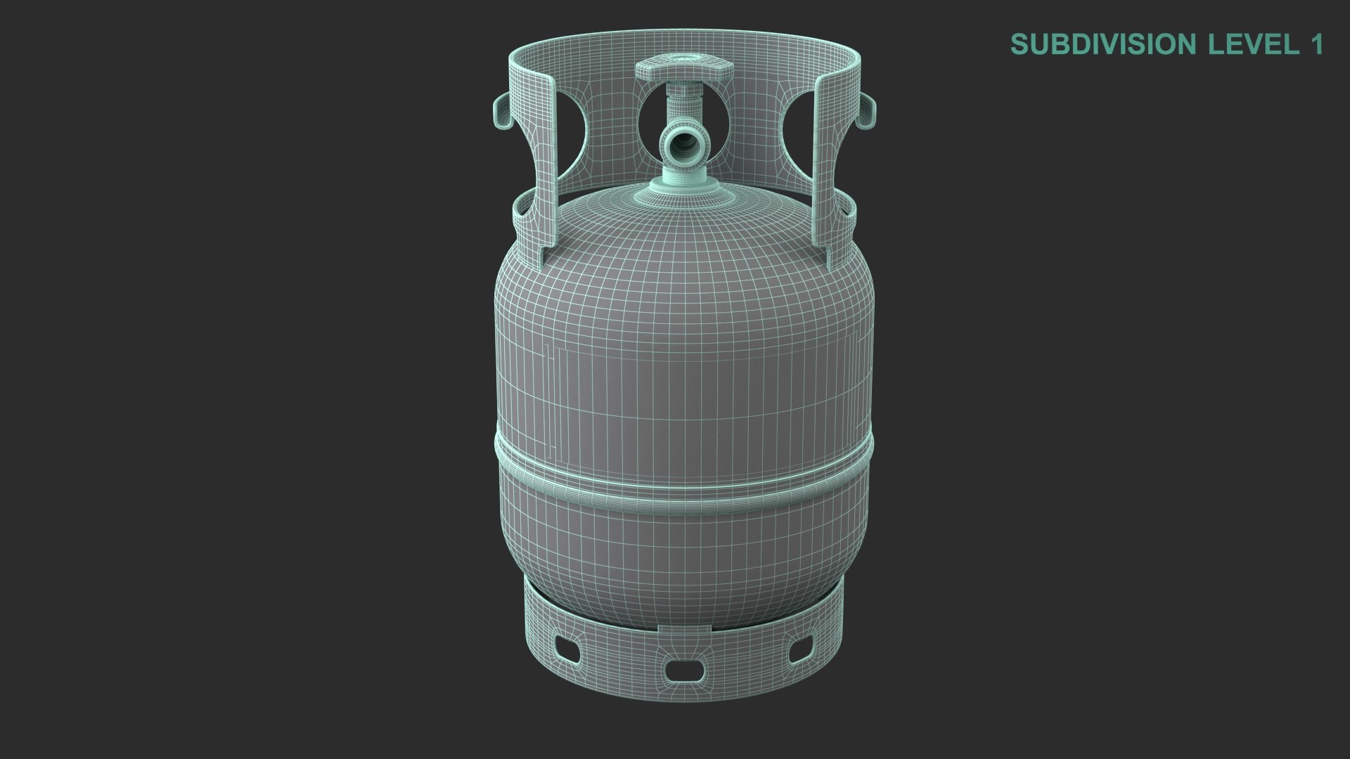 3D Propane Tank - TurboSquid 1924253