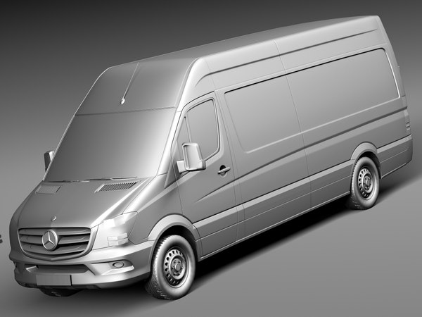 3d model 2013 2014 mercedes van