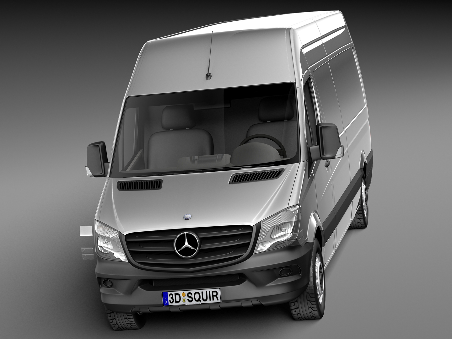 3d model 2013 2014 mercedes van