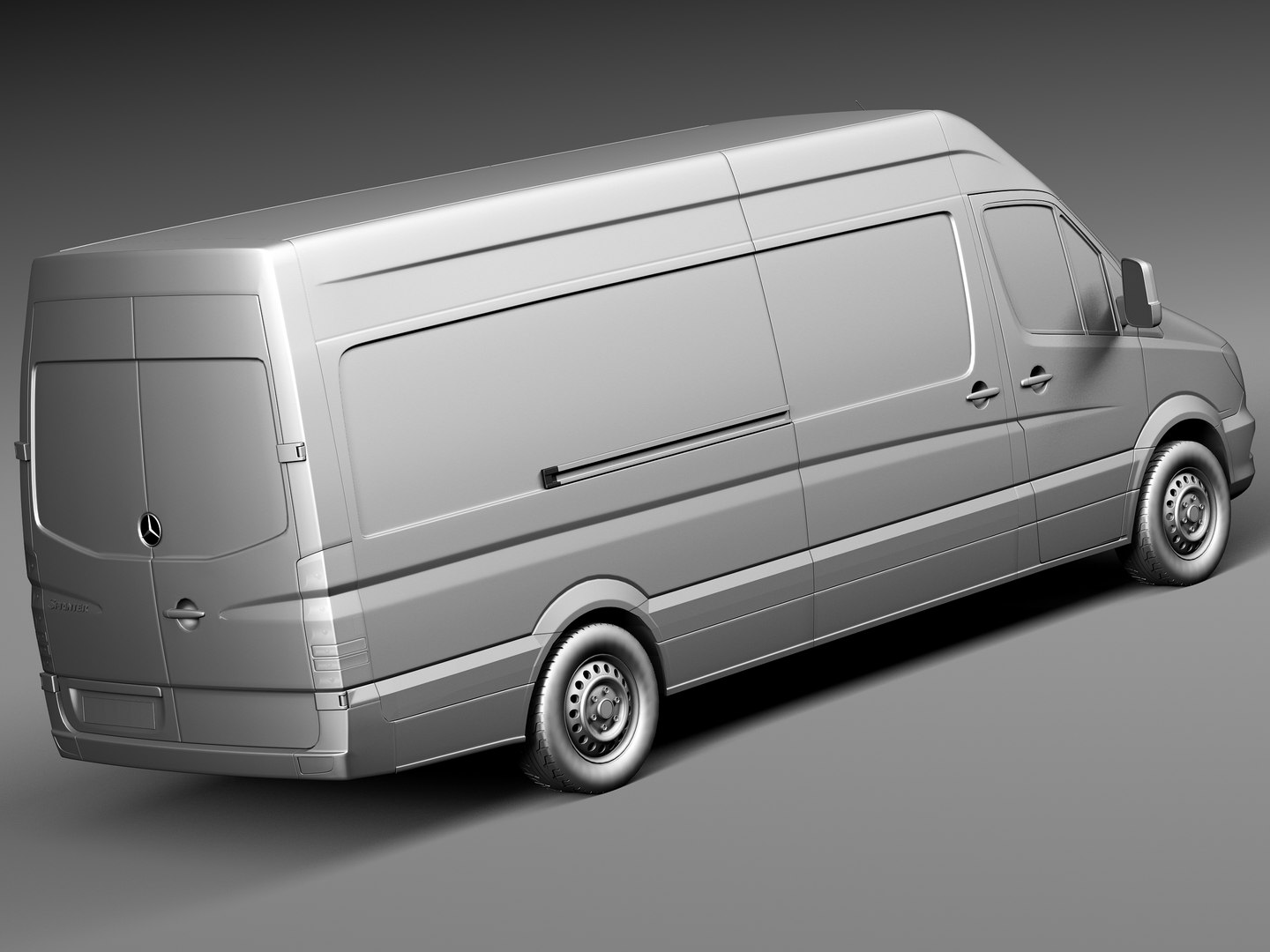 3d Model 2013 2014 Mercedes Van