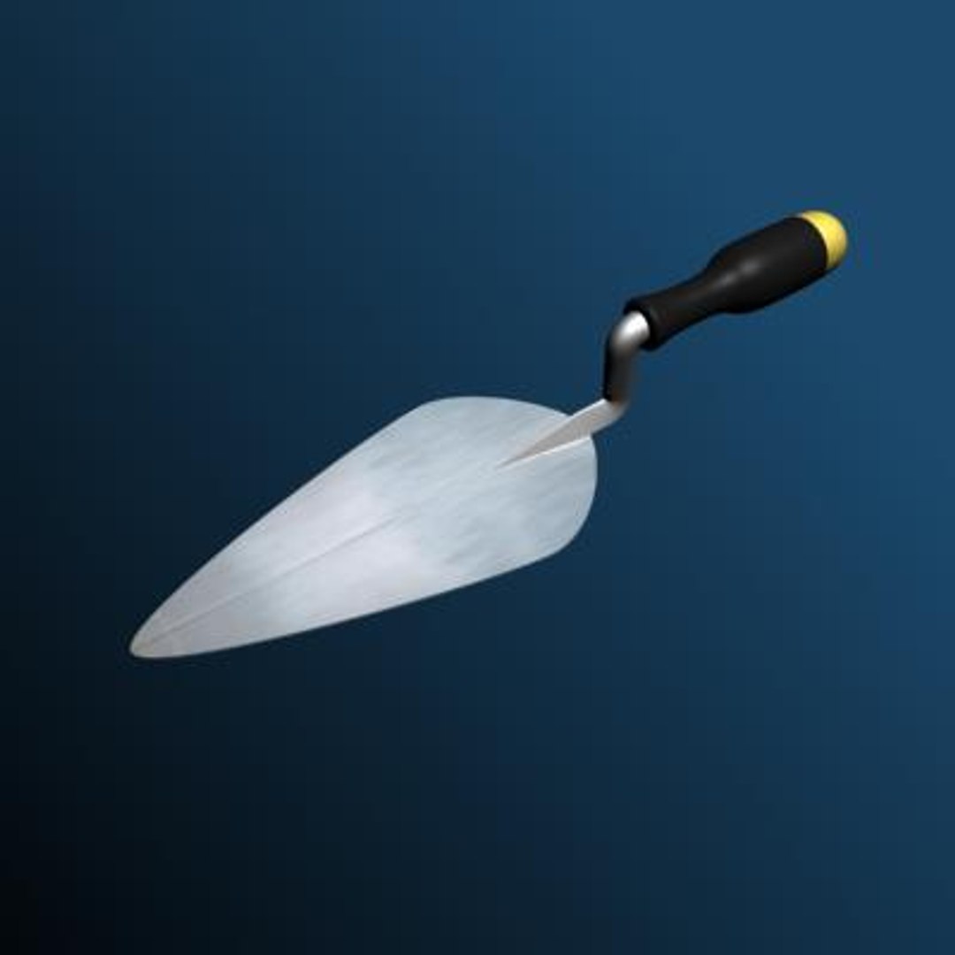 trowel 3d model