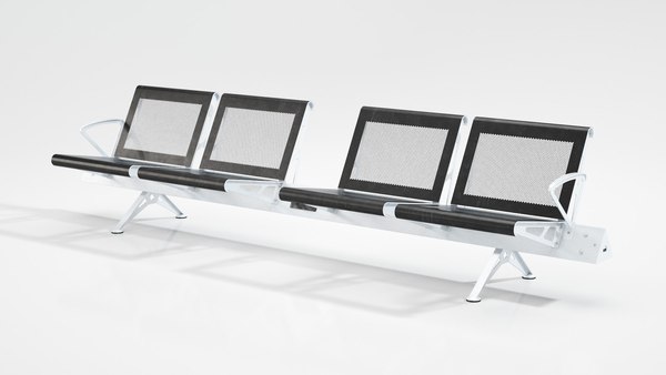 Train Station Bench 3D Models for Download | TurboSquid
