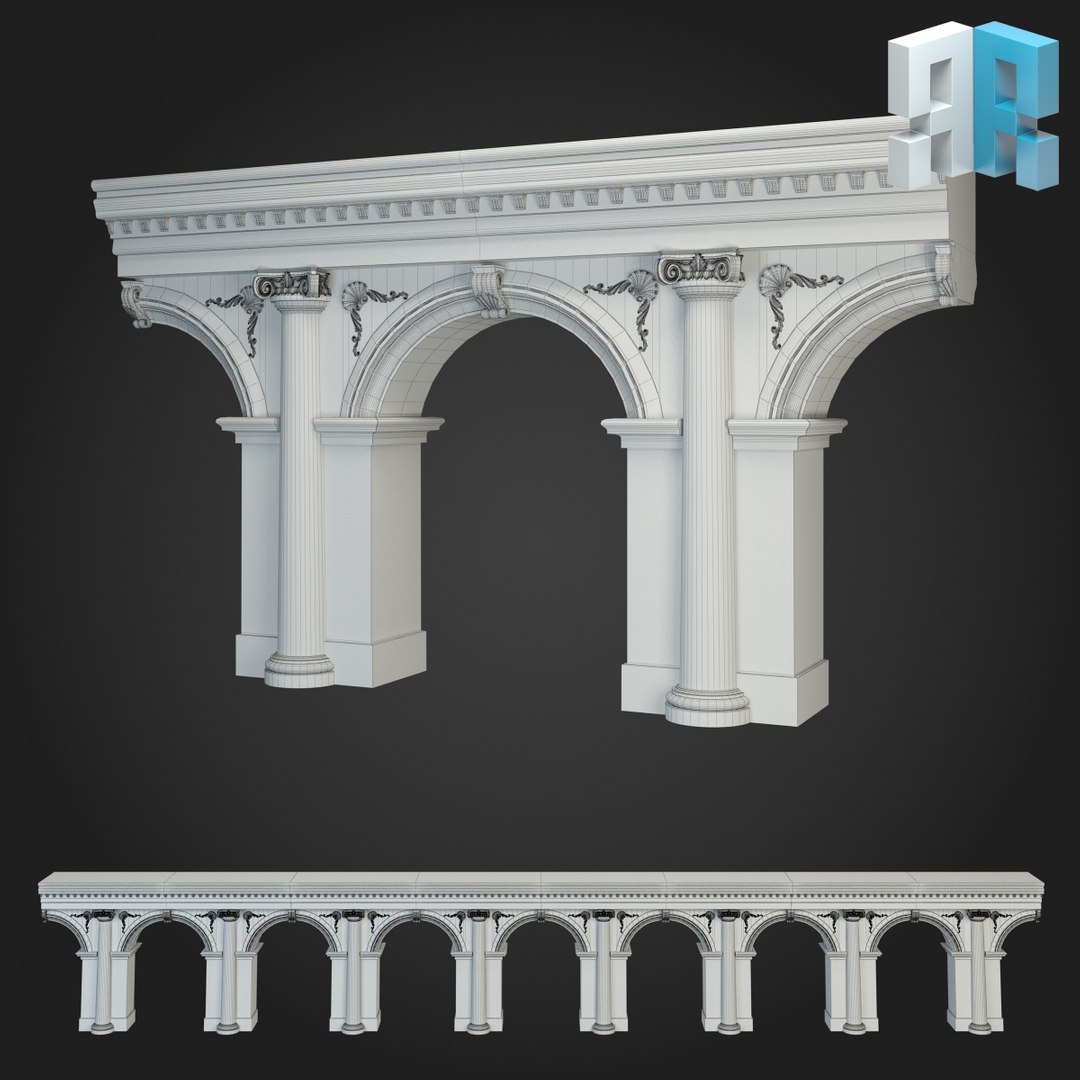 Architectural Modules 3d Model