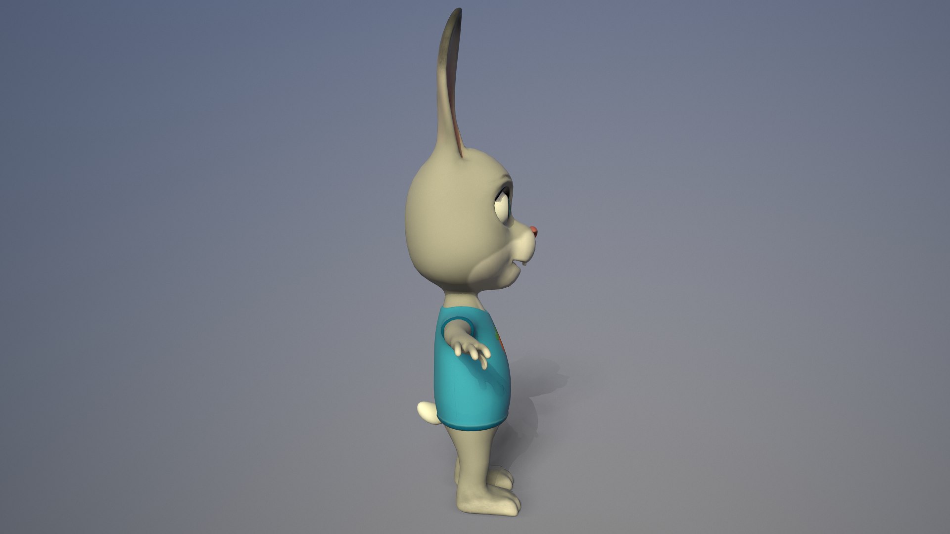 Cartoon Rabbit 3D - TurboSquid 1783629