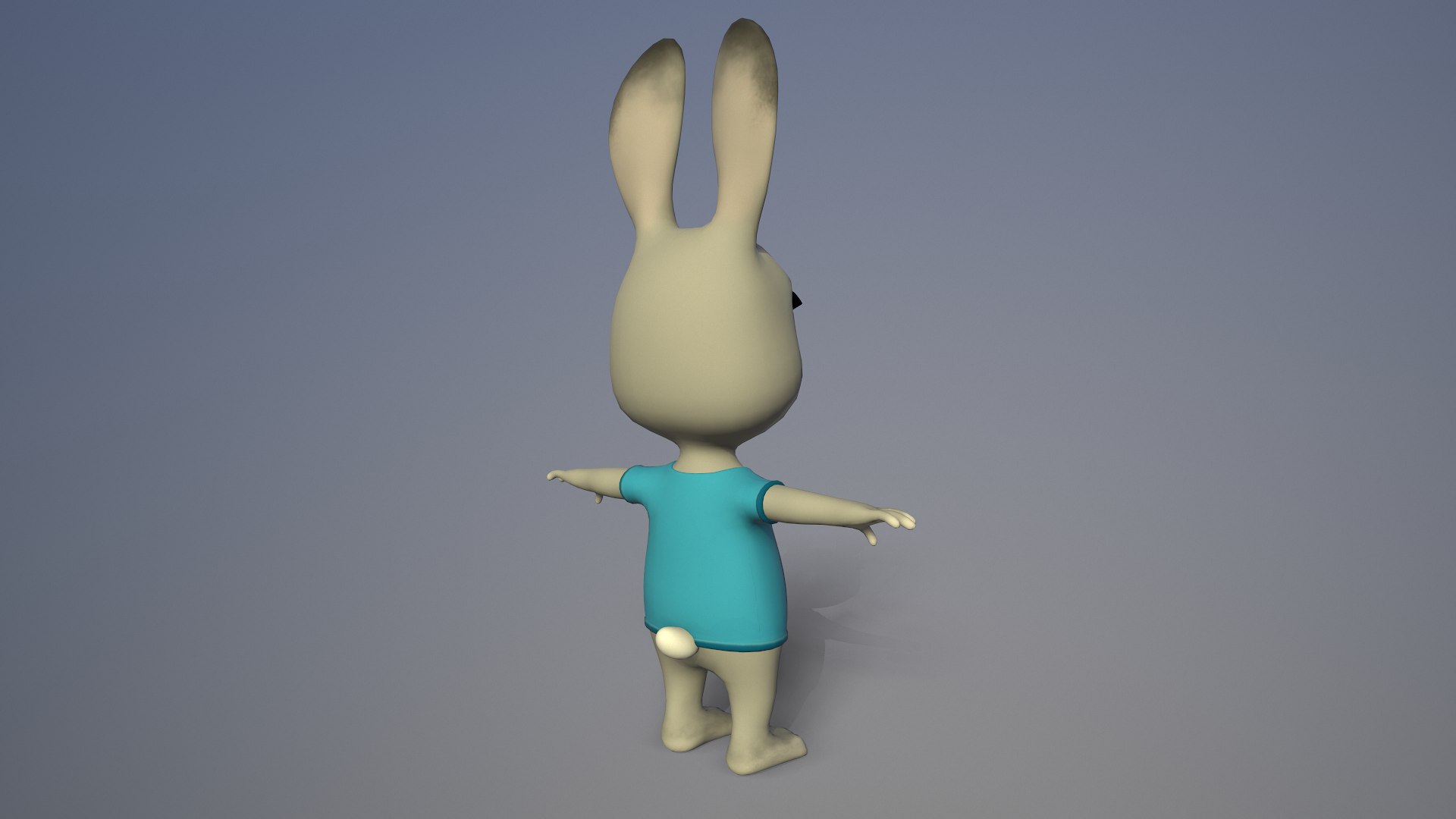 Cartoon Rabbit 3D - TurboSquid 1783629