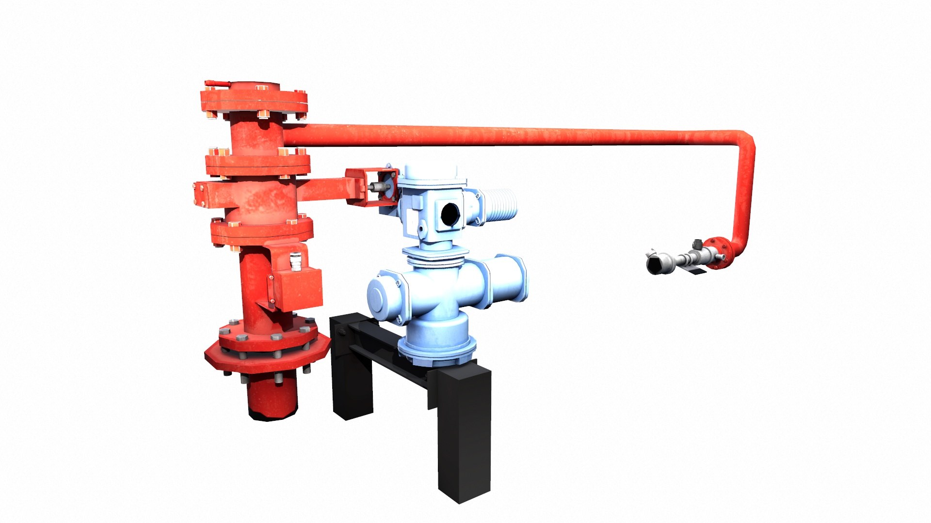 HVLR Pipe 3D Model - TurboSquid 2333942