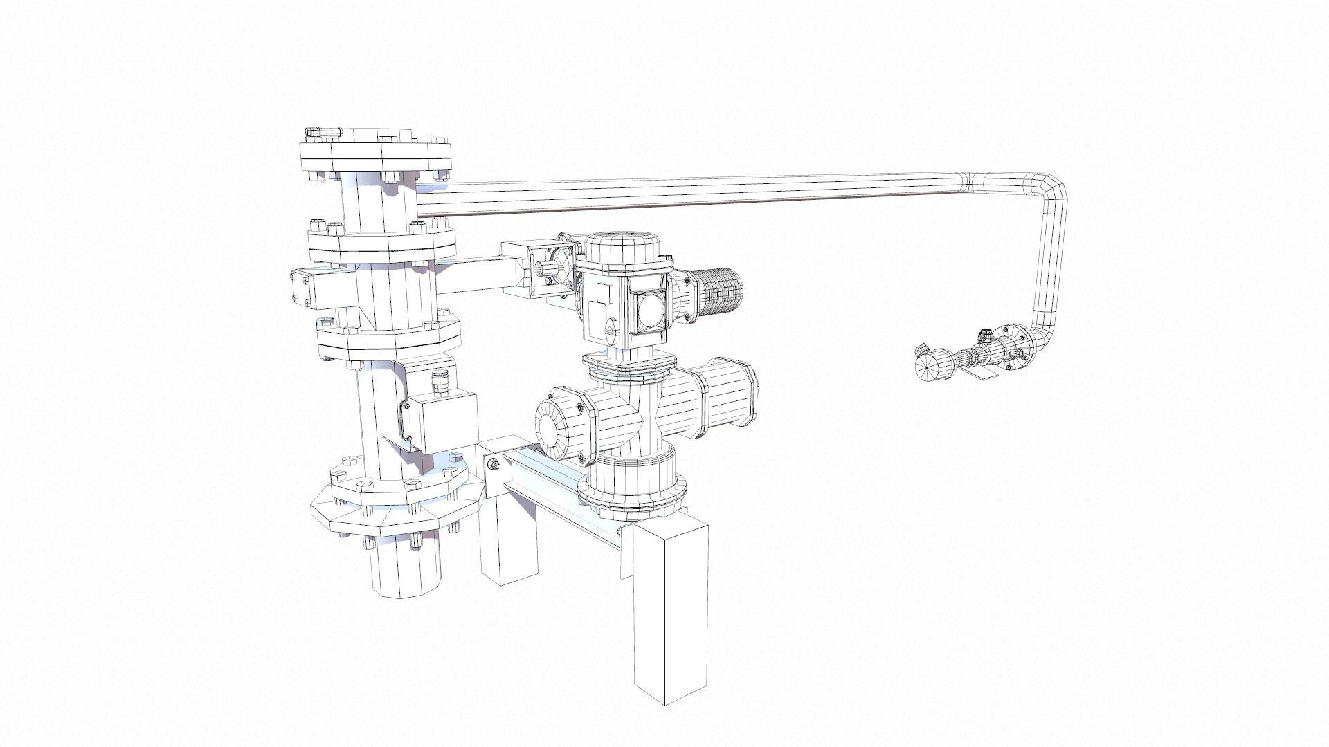 HVLR Pipe 3D Model - TurboSquid 2333942