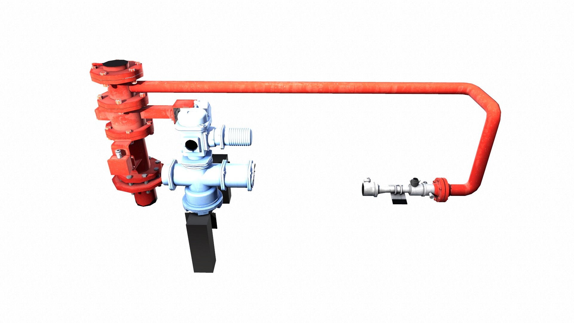 HVLR Pipe 3D Model - TurboSquid 2333942