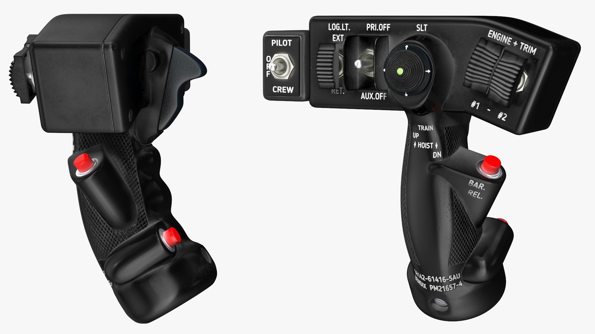 3D Helicopter Flight Control Stick - TurboSquid 1996839