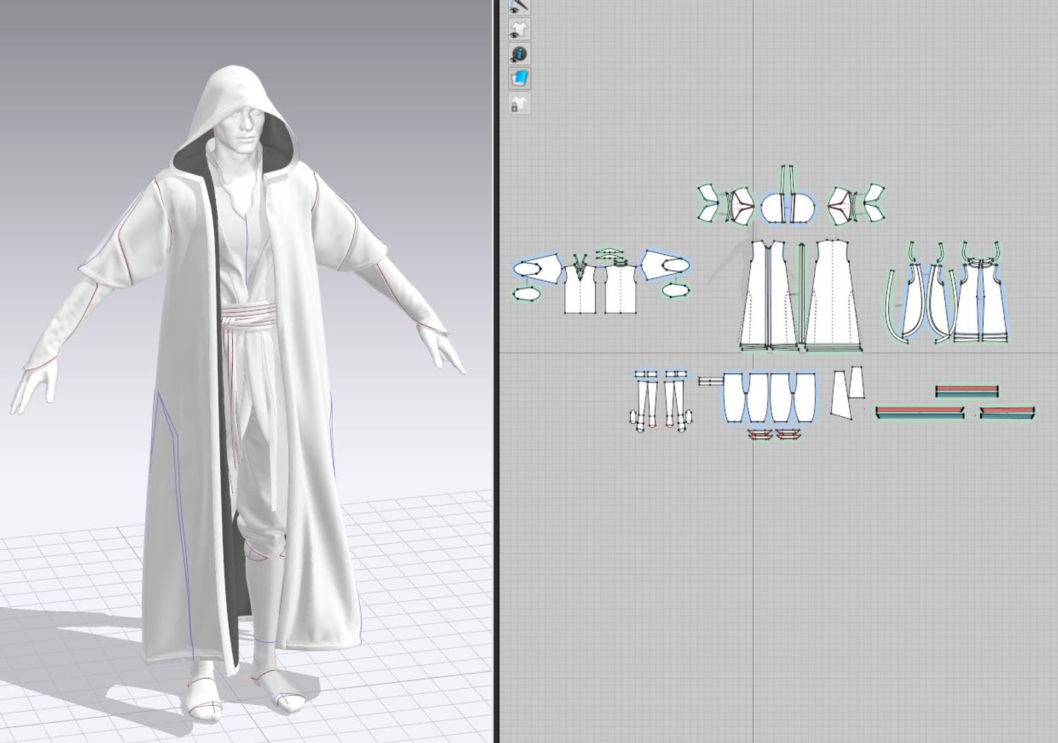 Fantasy Outfits 3D Model - TurboSquid 2154870