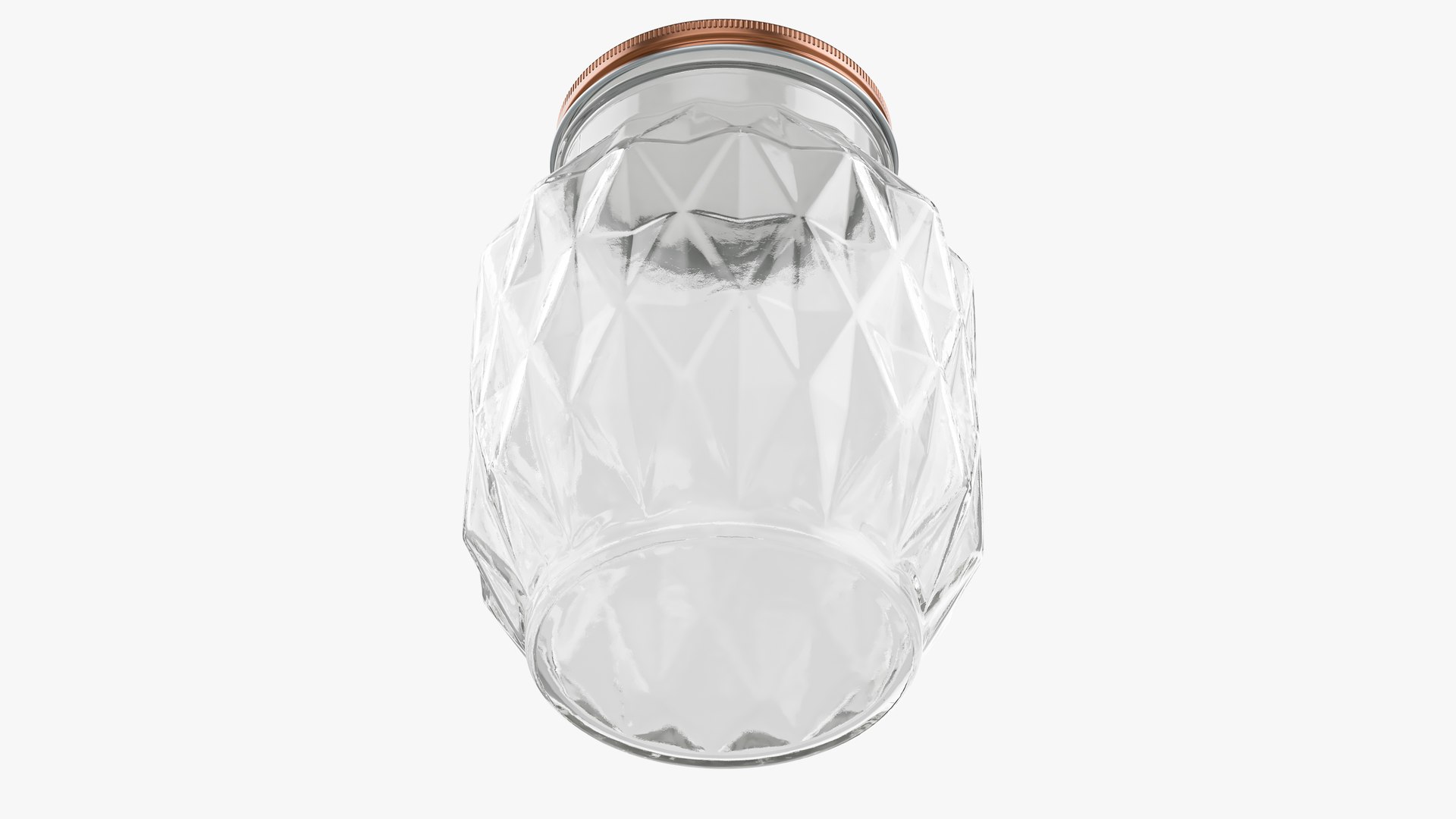 Jar Diamond Tall 3D Model - TurboSquid 2254989