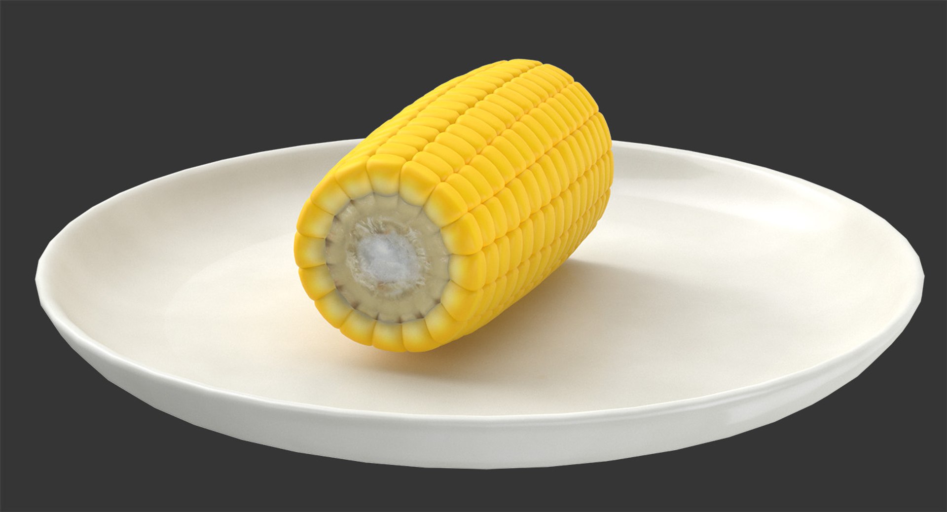 Cob Corn 3d Model