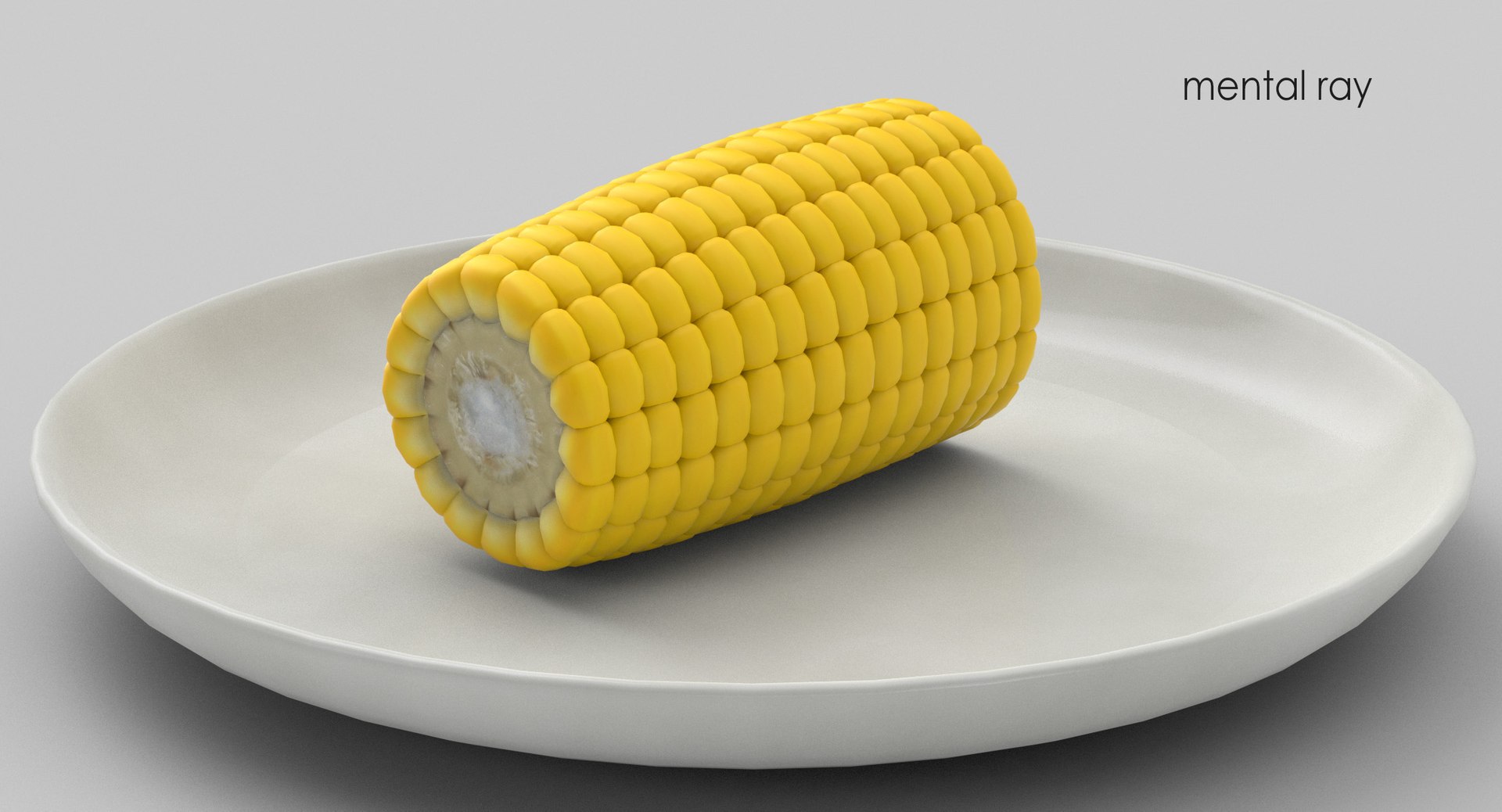 Cob Corn 3d Model