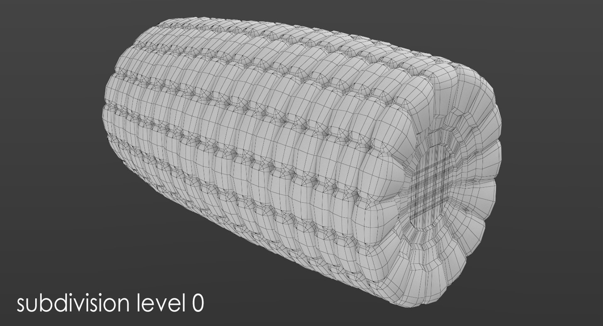 Cob Corn 3d Model