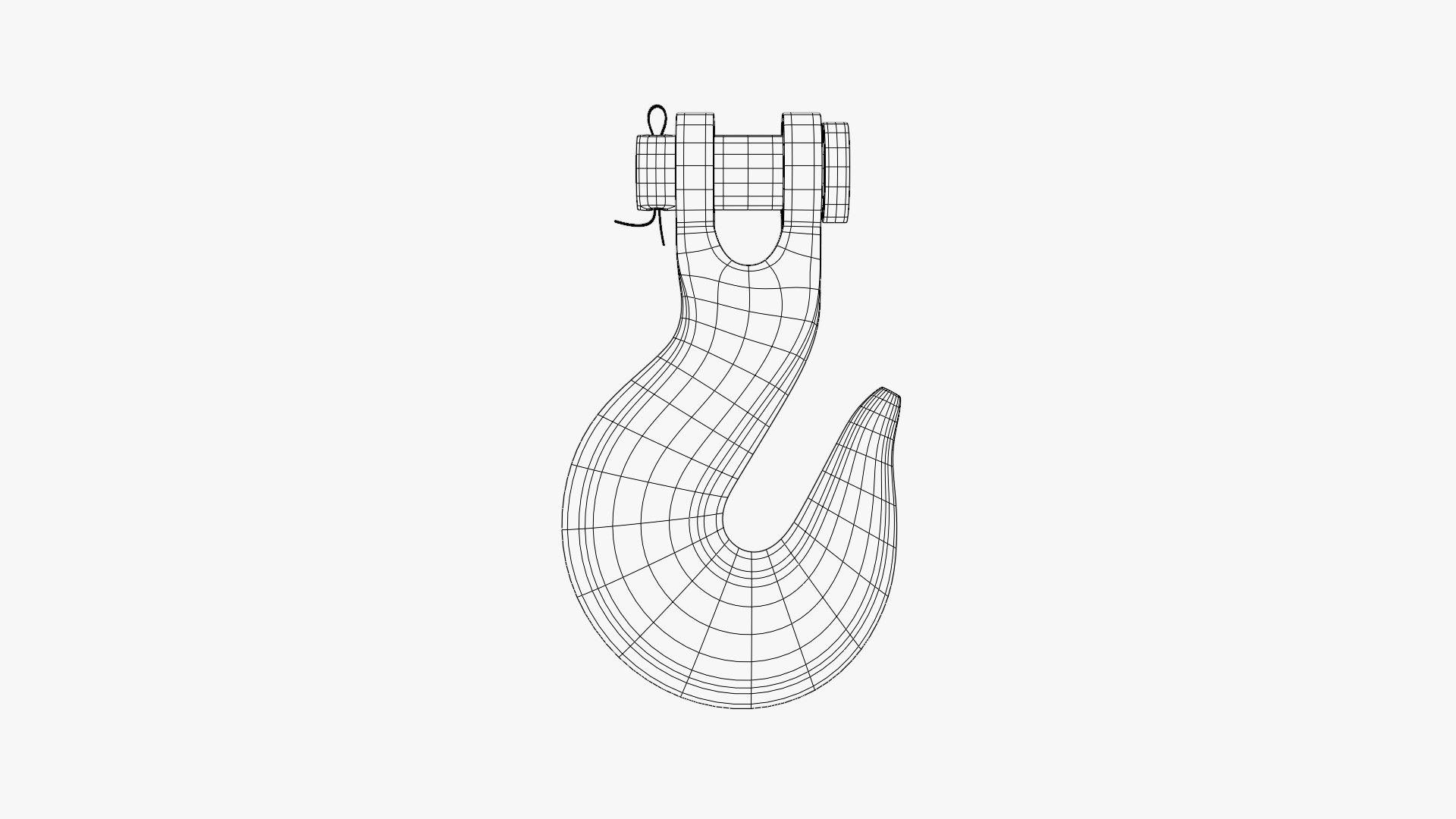 3D Model Chain Grab Hook 3D Model - TurboSquid 2396983
