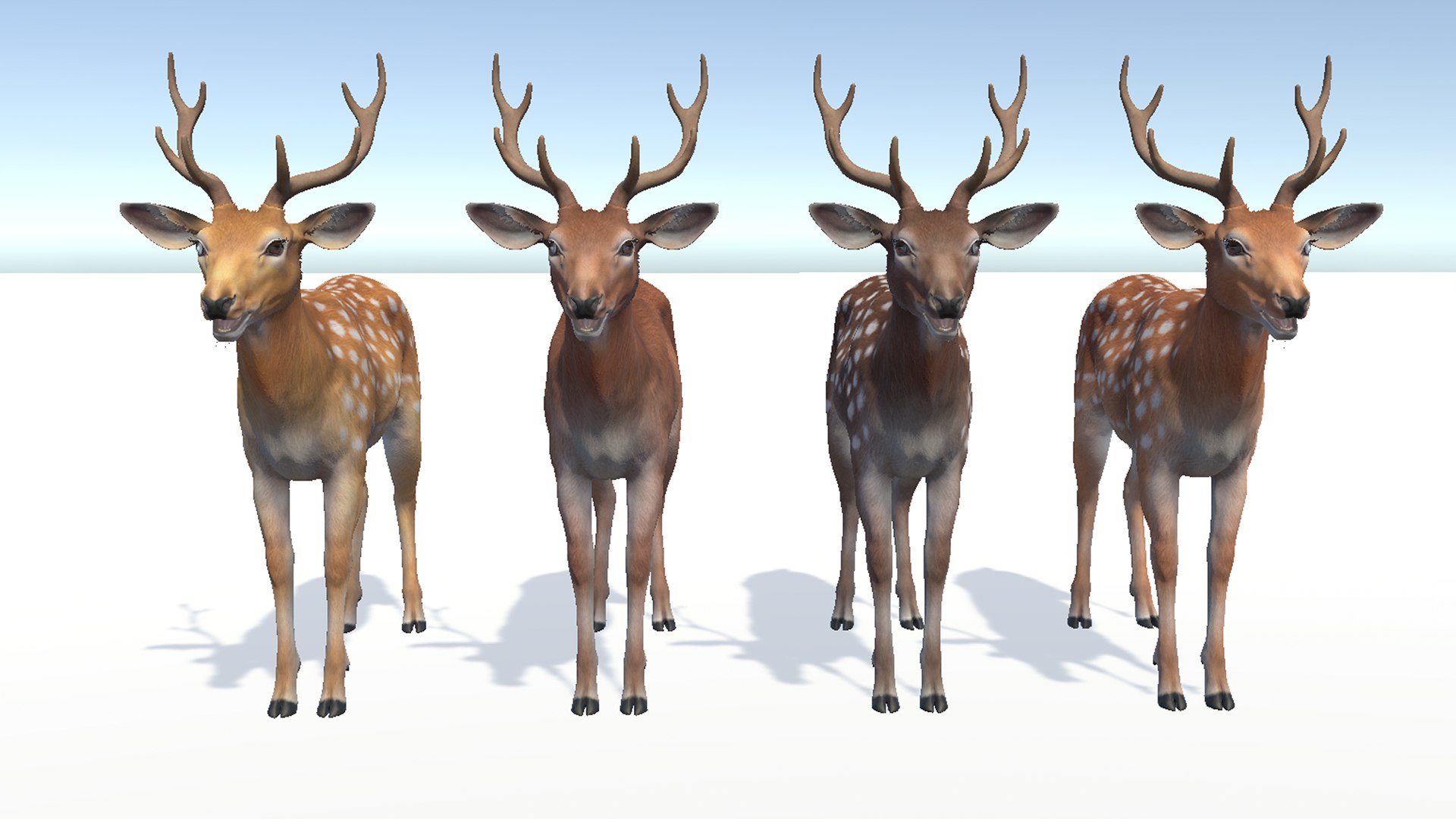 Deer - Stag Model - TurboSquid 2143628