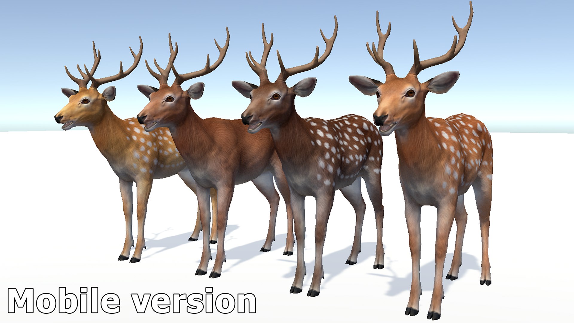 Deer - Stag Model - TurboSquid 2143628