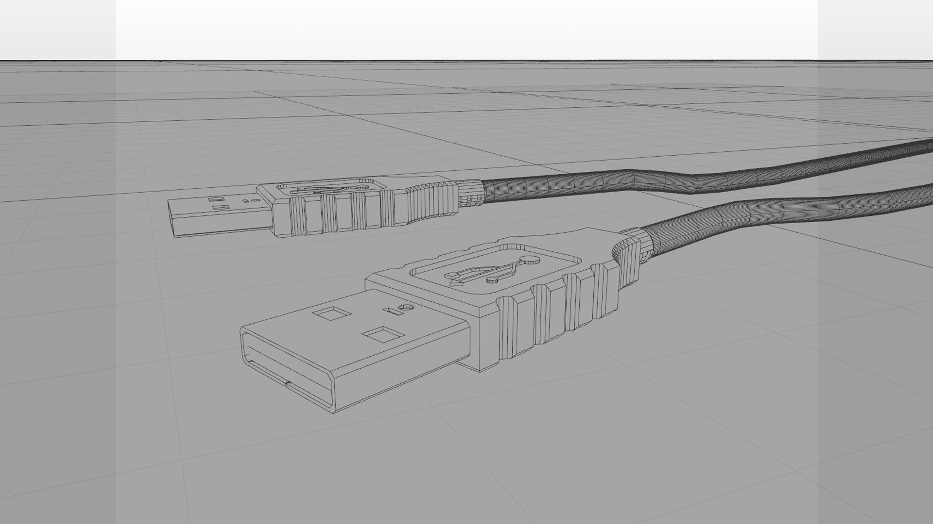 3d Cable Dynamic Spline Model
