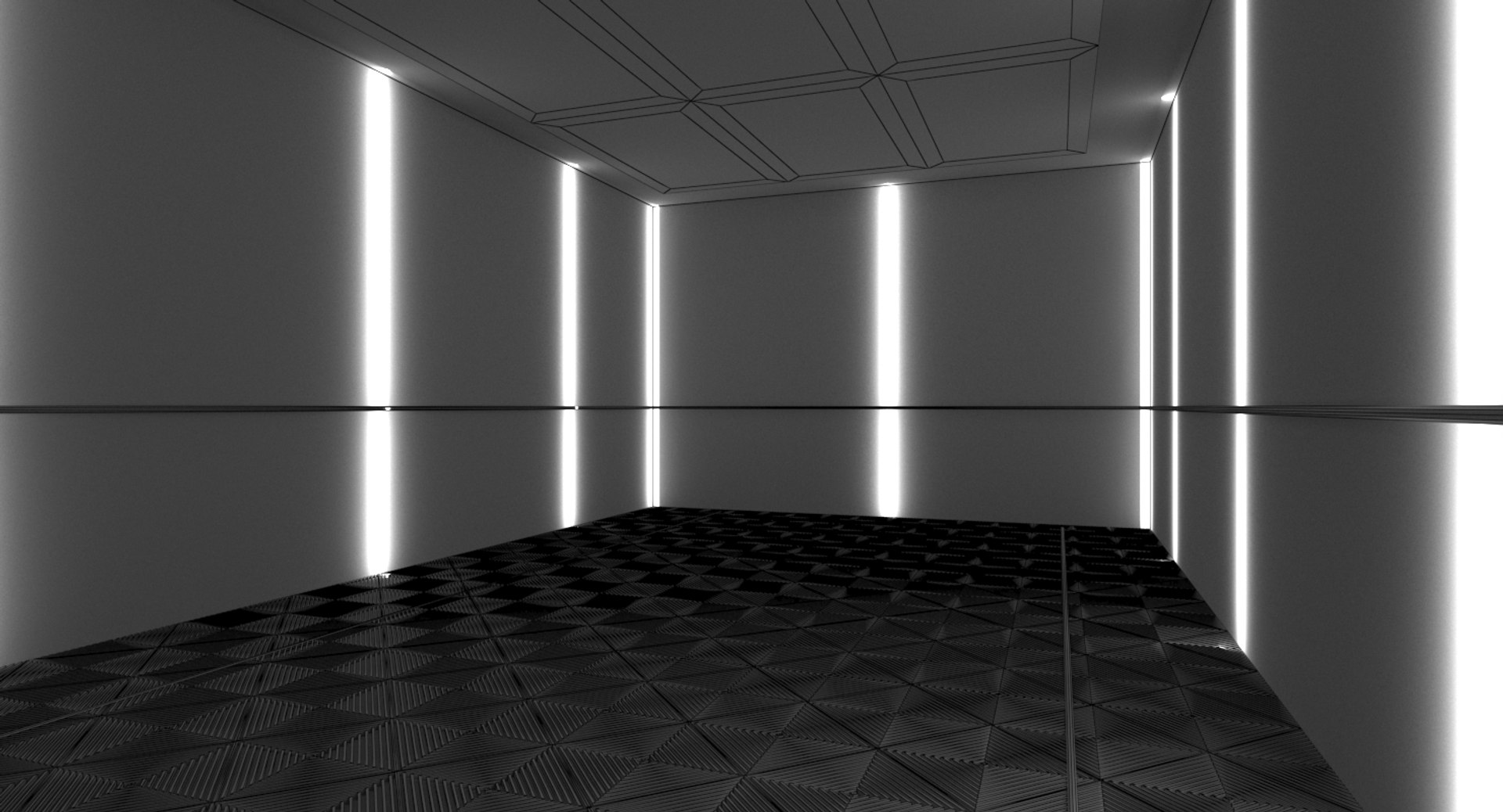3D Model Car Garage Scene Lights - TurboSquid 1286215