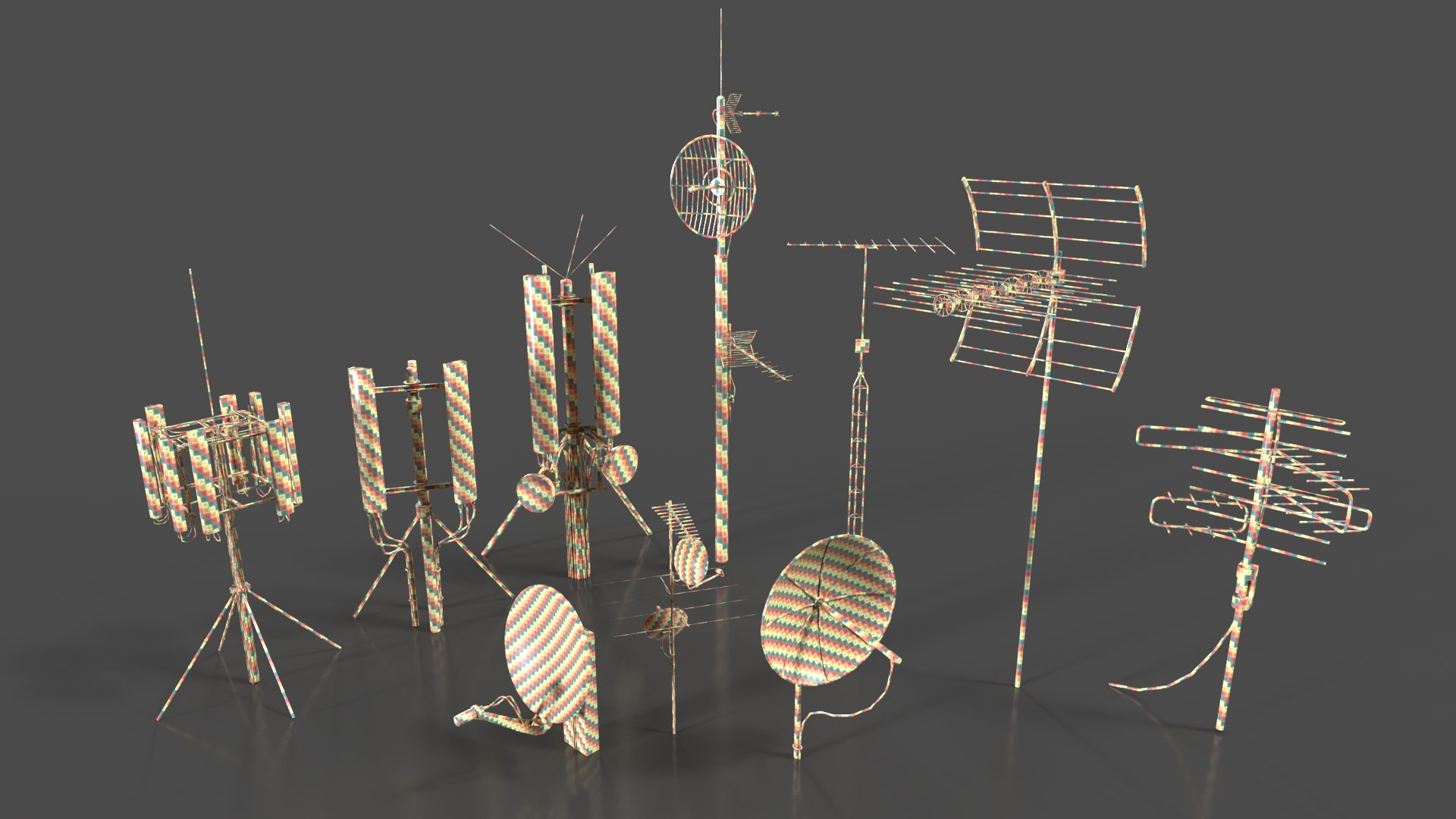 3D Model Antenna Pack - TurboSquid 2301067