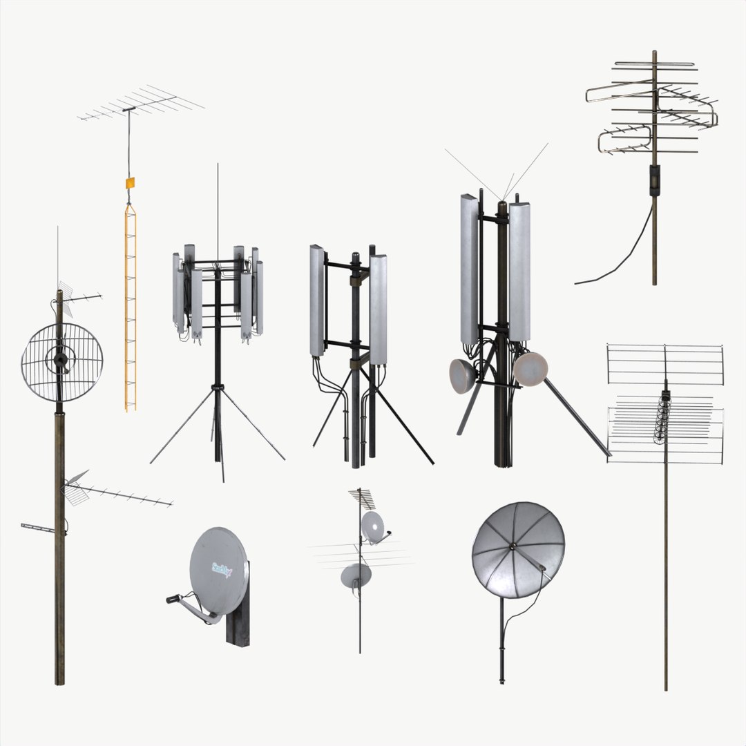 3D Model Antenna Pack - TurboSquid 2301067