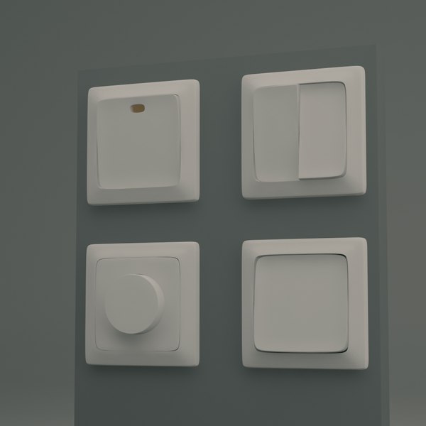 Light Switch 3D Models for Download | TurboSquid