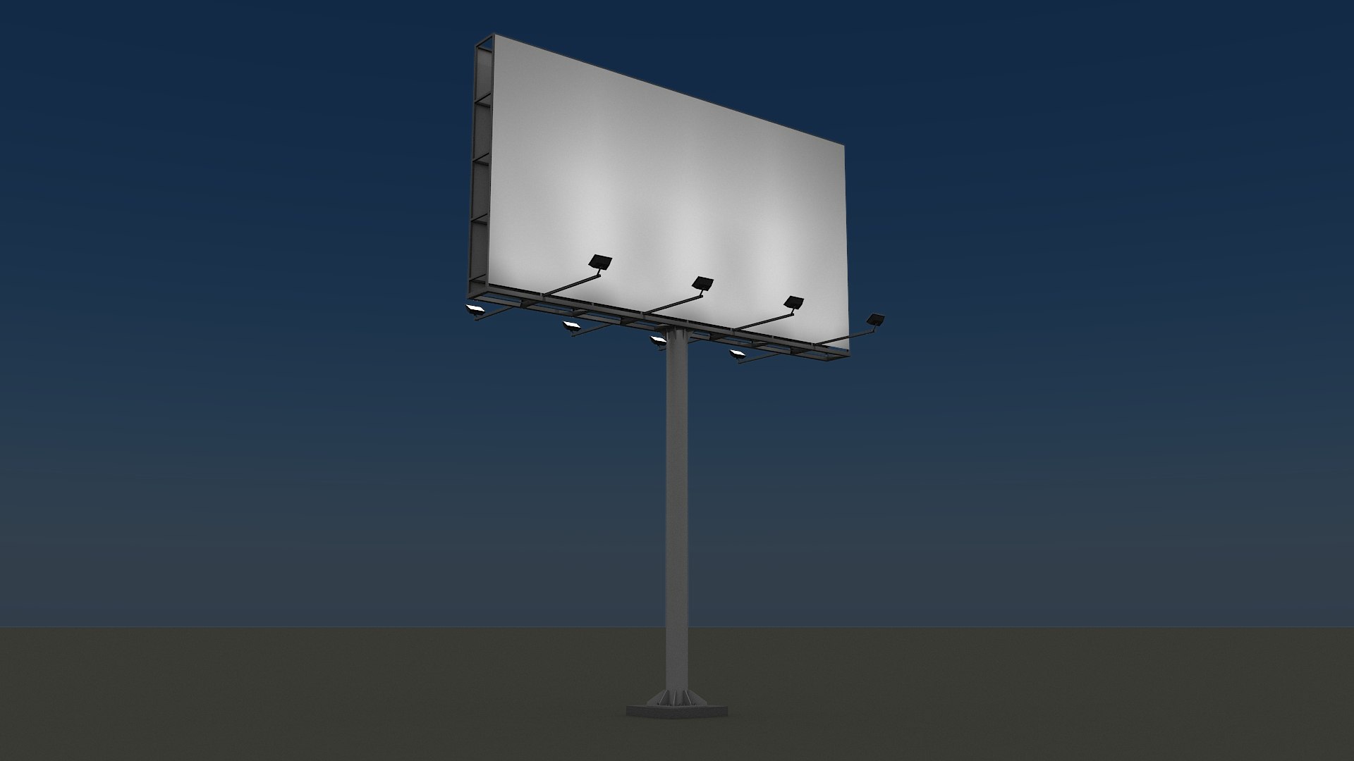 3D Billboard Model - TurboSquid 2069608