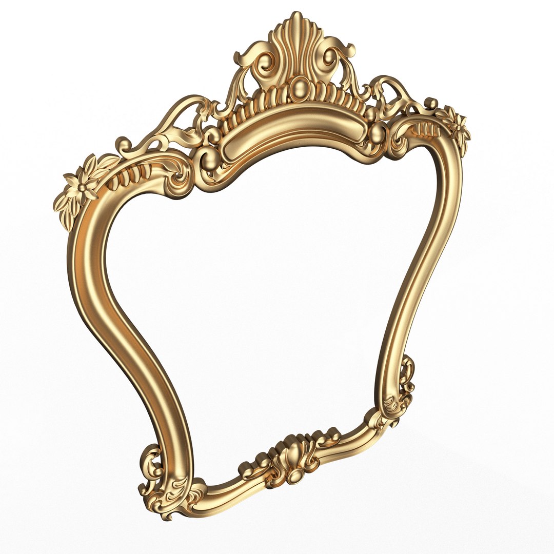 3D Classic Mirror 05 Model - TurboSquid 1954207