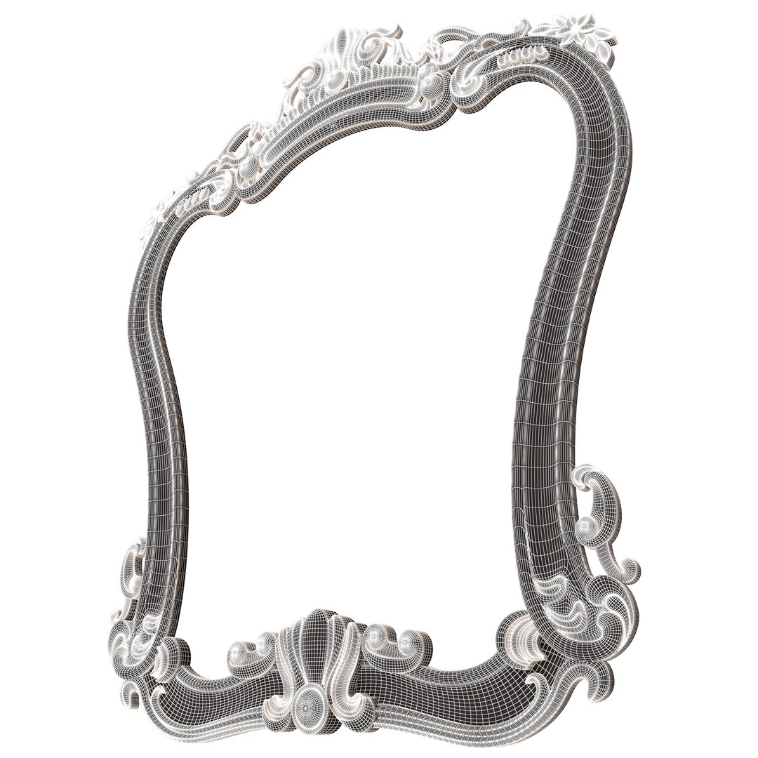 3D Classic Mirror 05 Model - TurboSquid 1954207