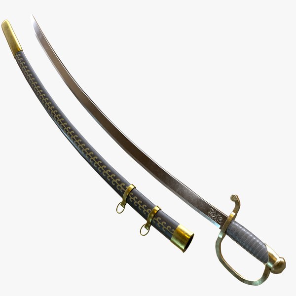 3D Russian Imperial Sabre 1841 - TurboSquid 1990343