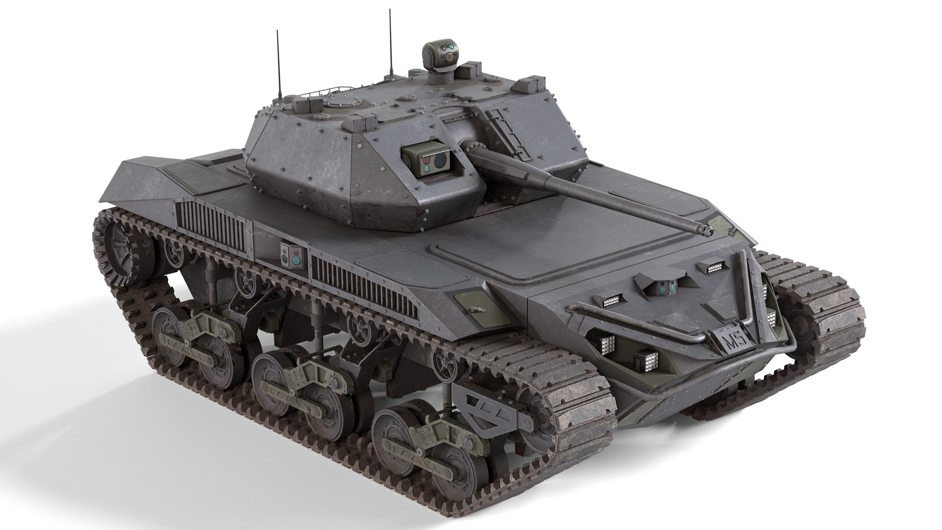 Ripsaw M5 Ground Vehicle 3D Model - TurboSquid 2273276