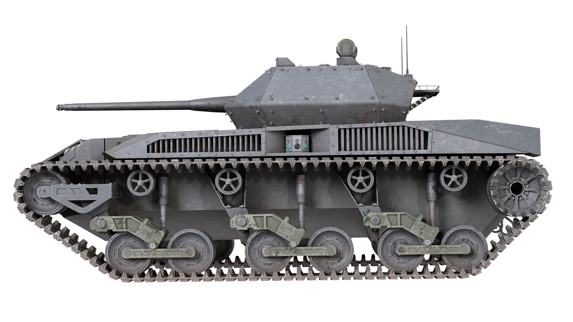 Ripsaw M5 Ground Vehicle 3D Model - TurboSquid 2273276