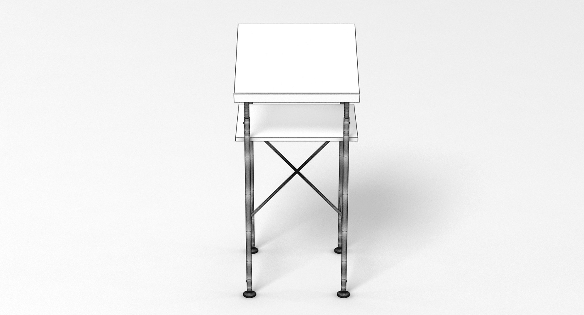 3d Paul Eiermann Lectern Model