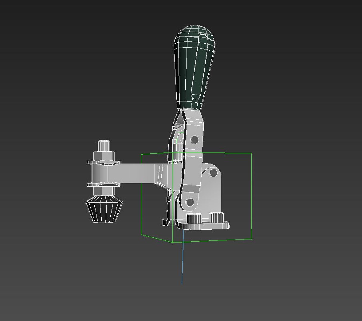 3d clamp - vertical model