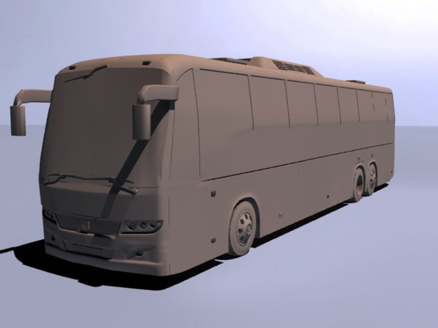 3d Model Bus Passenger