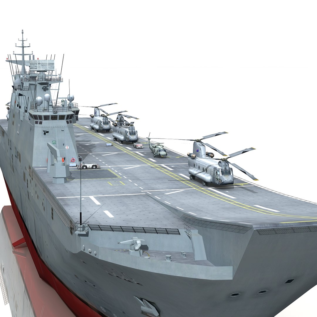 Hmas Canberra Class Obj