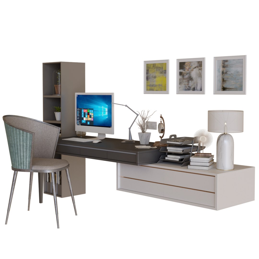 Work Table 3D Model - TurboSquid 1627252