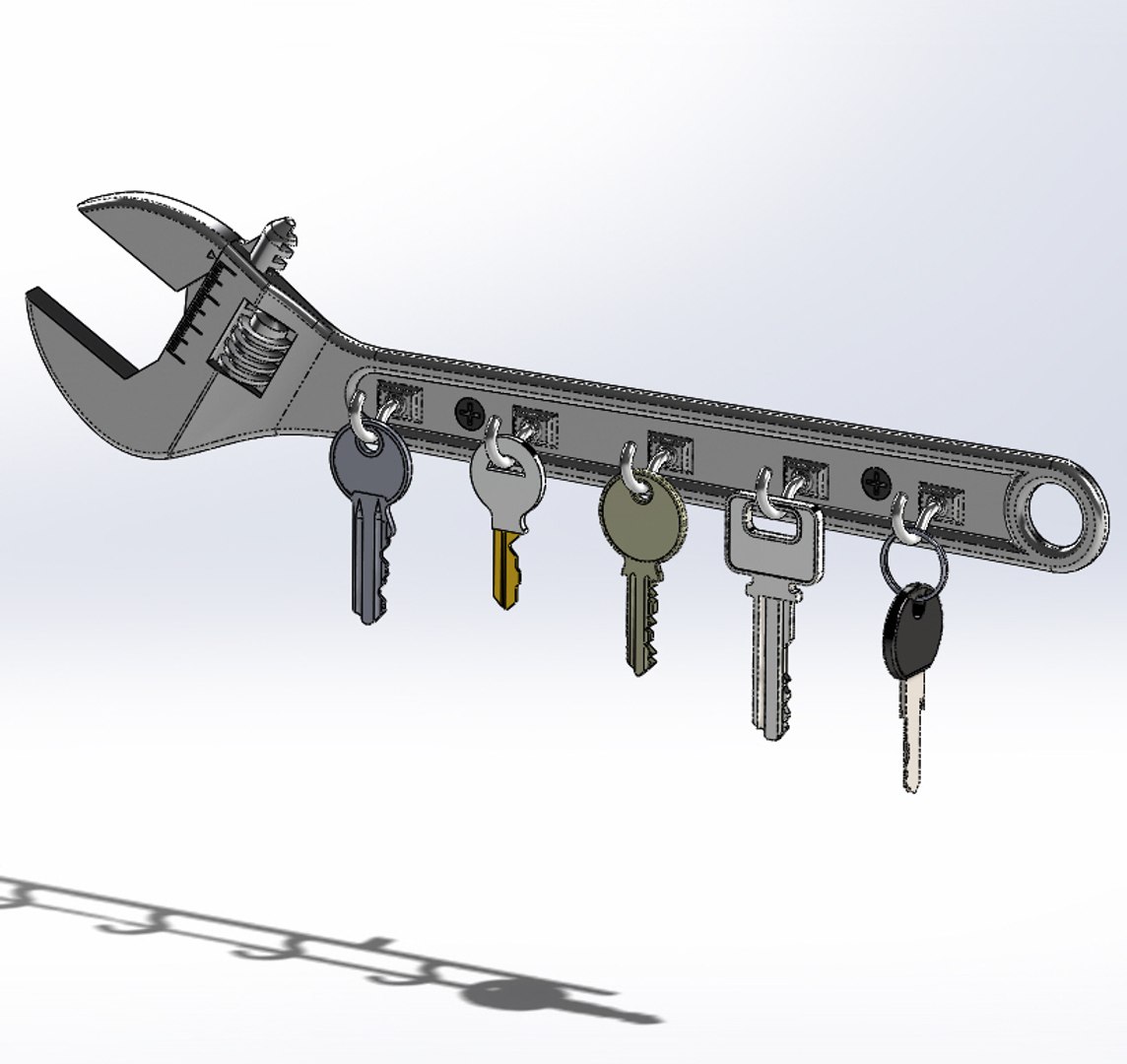 3d Model Key Wall