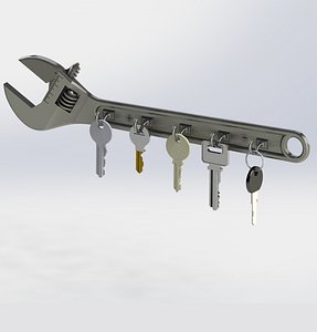 3D KEY HOLDER - TurboSquid 1840492